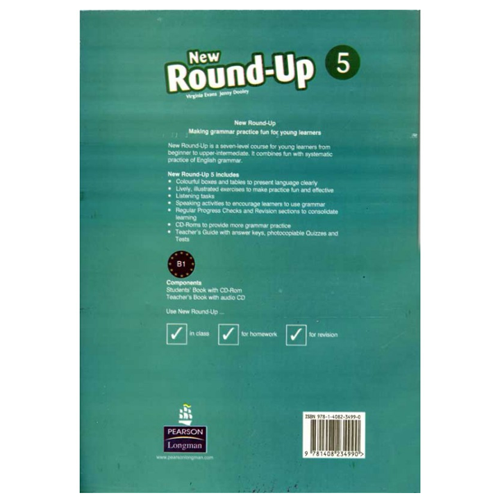 New Round-Up 5 +CD უცხო ენები - Extra.ge