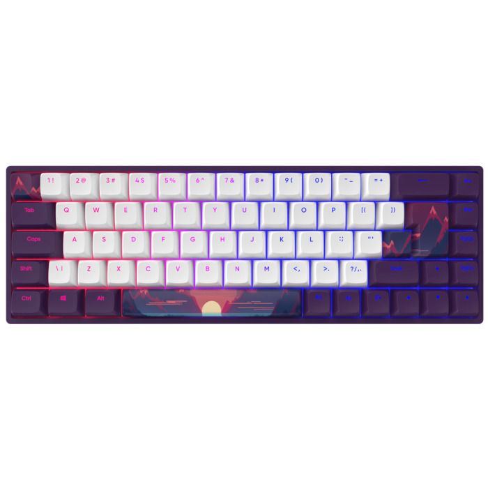 Keyboard/ Dark Project 68 Sunrise RGB ANSI Layout EN - Extra.ge - 881635