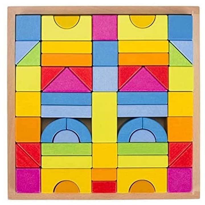 Goki Building blocks Rainbow 58624 სამაგიდო თამაში - Extra.ge