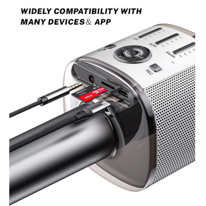 YESIDO KR10 უსადენო კარაოკე მიკროფონი - Extra.ge - 618247