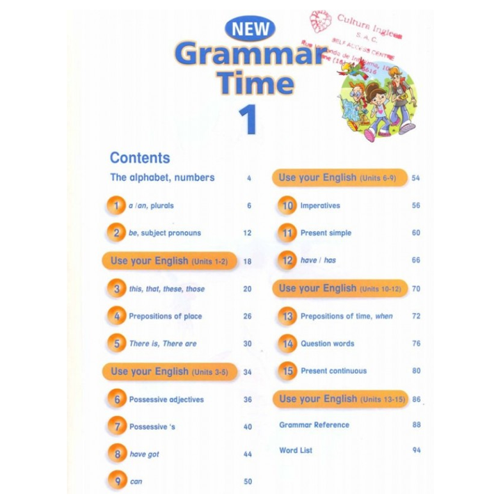 Grammar Time 1. Student Book + CD უცხო ენები - Extra.ge
