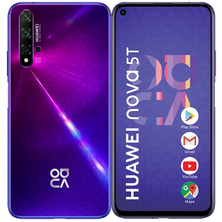 Huawei Nova 5T 6/128GB Crush Purple მობილური ტელეფონი - Extra.ge - 12975