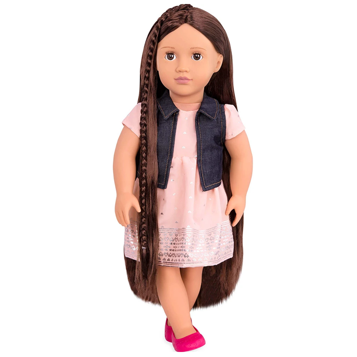 OUR GENERATION Doll Kaylin თოჯინა გრძელი თმით - Extra.ge - 329202