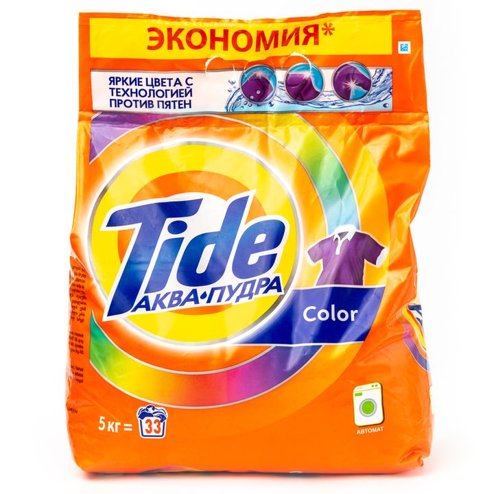 სარეცხი ფხვნილი Tide Color ფერადი ქსოვილის 5კგ - Extra.ge - 663086