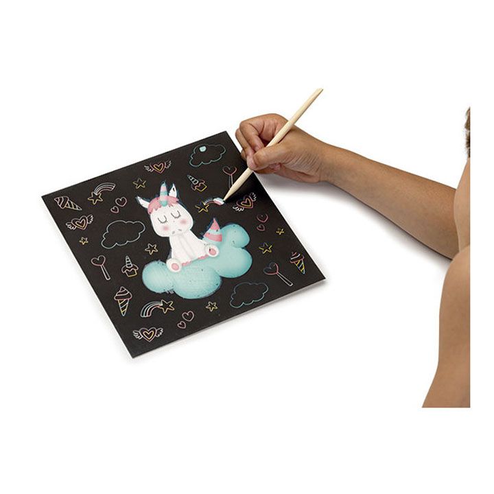 Eureka Kids UNICORN SCRATCH ART გასაფერადებელი - Extra.ge