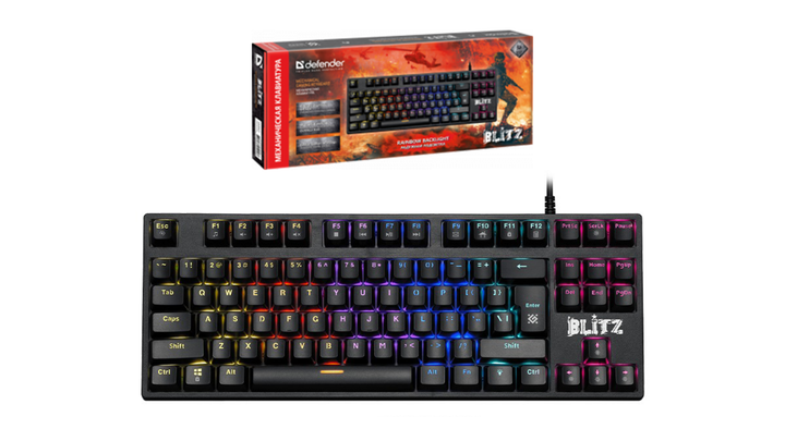 defender Blitz GK-240L Mechanical gaming keyboard - Extra.ge - 784435