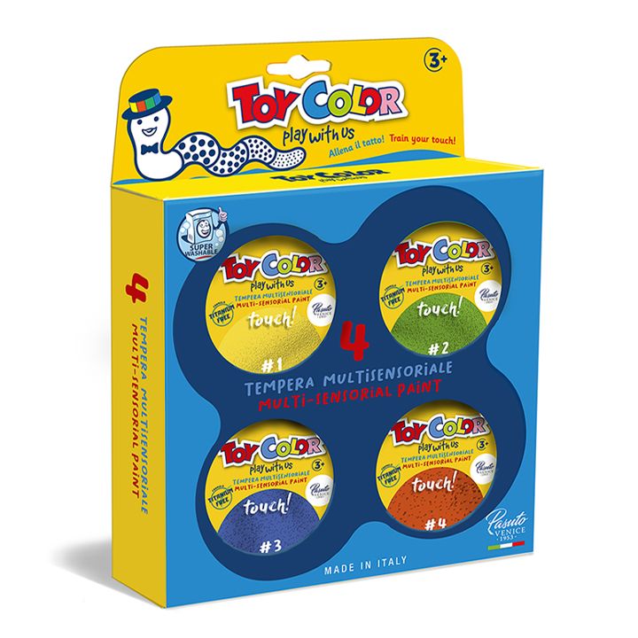 ToyColor multi-sensorial tempera 4 პლასტელინი - Extra.ge