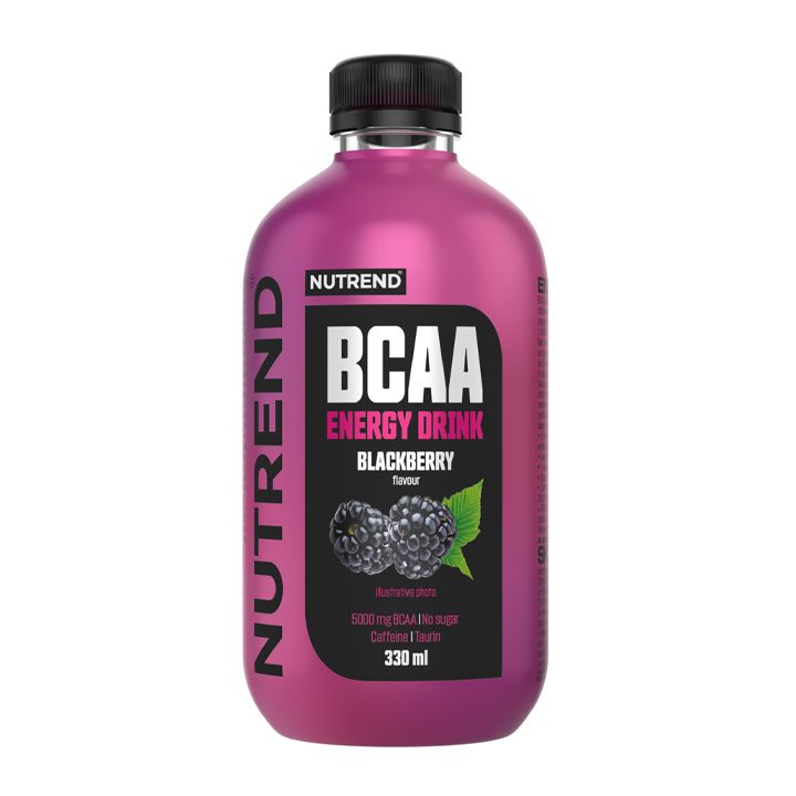 Nutrend BCAA ENERGY DRINK blackberry 330მლ ენერგეტიკი - Extra.ge