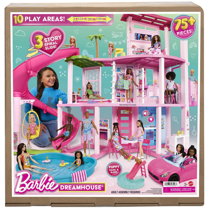 MATTEL Barbie Dream House Playset ბარბის სახლი - Extra.ge