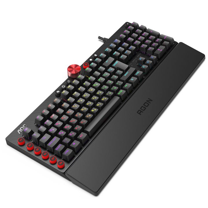 AOC Gaming Keyboard AGK700 კლავიატურა - Extra.ge - 683565