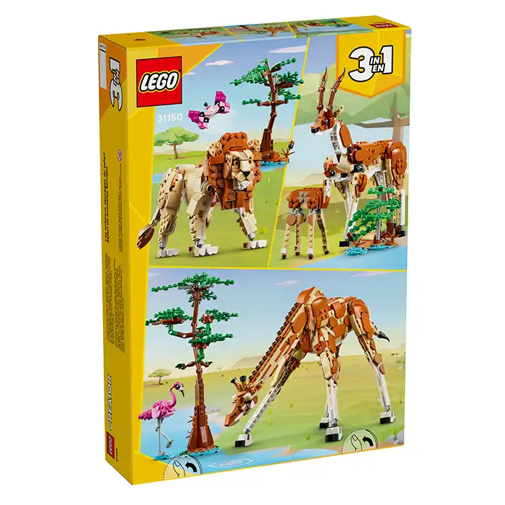 LEGO Wild Safari Animals ლეგო - Extra.ge