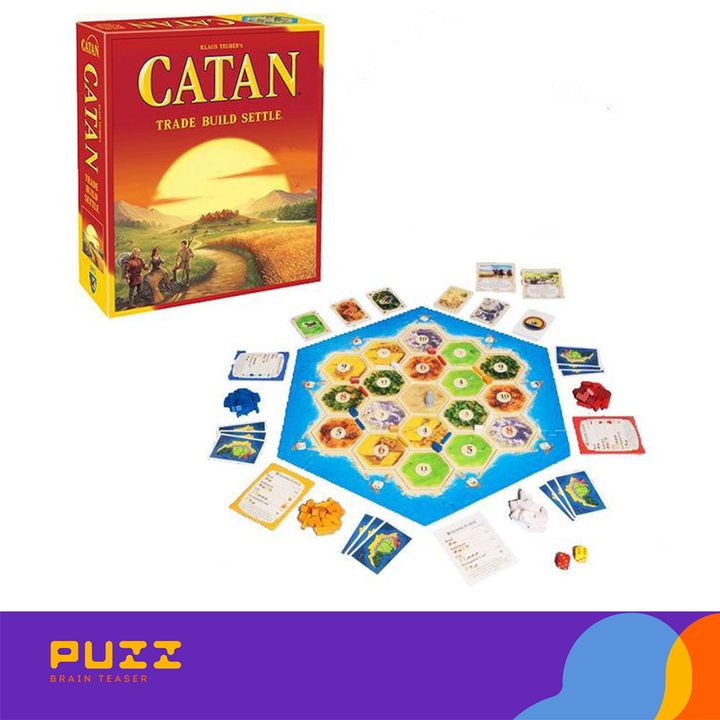 Catan (ხის ფიგურებით) - Extra.ge