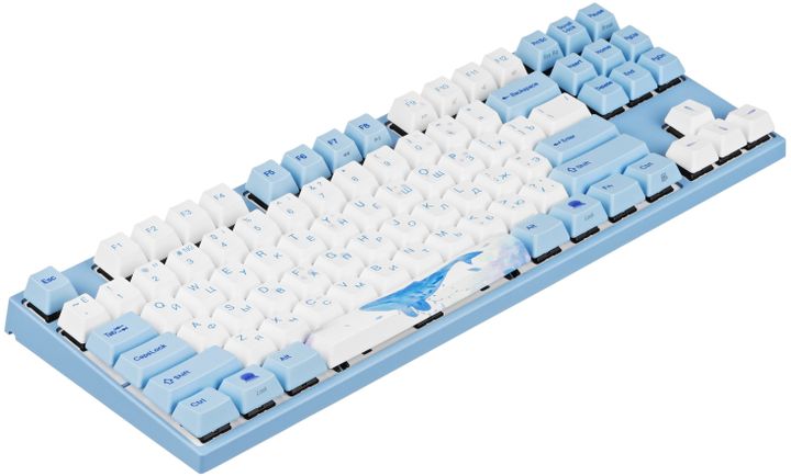 Varmilo keyboard VEM87 Sea Melody EC V2 Daisy Multicolor ...