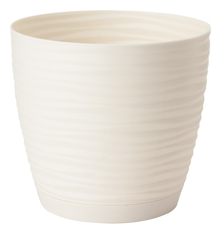 პლასტმასის ქოთანი დასადგამით FORM PLASTIC Sahara petit 3040-001 Ø19 ...