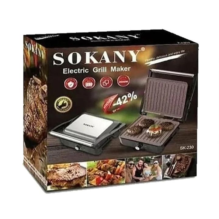 Sokany SK-230 ტოსტერი-გრილი - Extra.ge - 730732