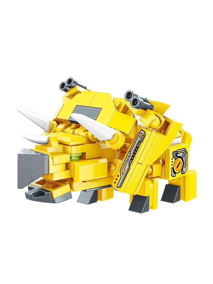 ასაწყობი სათამაშო/Machine Armour Beast Cube Building Blocks (Horned ...
