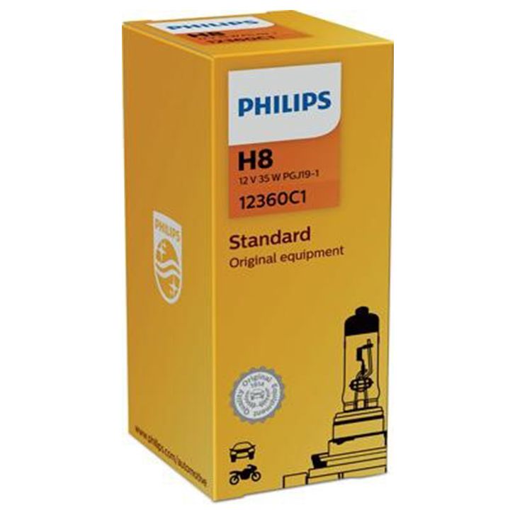PHILIPS 12360C1 ავტომობილისა და მოტოციკლის ნათურა 12V 55W - Extra.ge