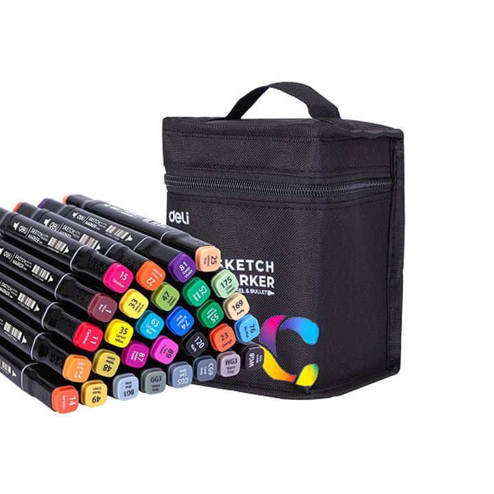 DELI Sketch Marker ფლომასტერები - Extra.ge - 760743