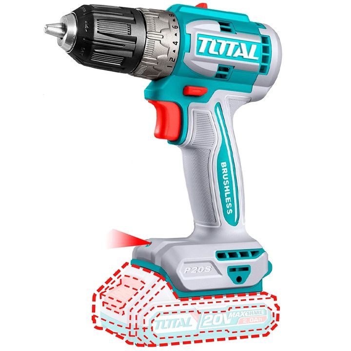 TOTAL TDLI20453 ბურღი-სახრახნისი - Extra.ge - 1055198