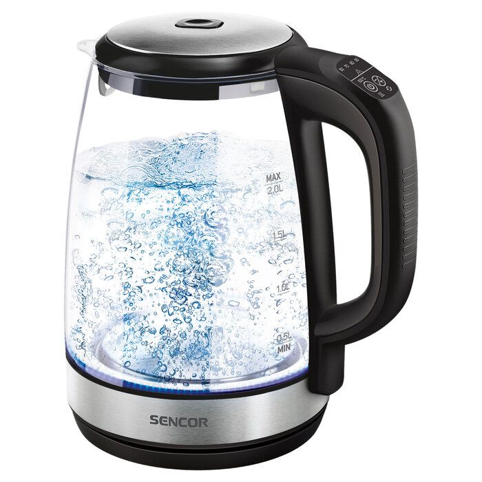 Kettle/ Sencor SWK 2090BK Electric Kettle, Volume 2.0L, 50-100 °C ...