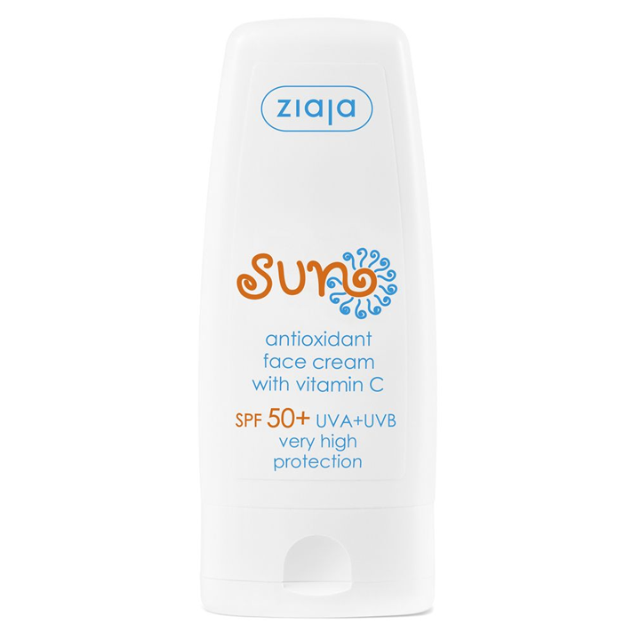 Ziaja მზისგან დამცავი სახის კრემი SPF50 - Extra.ge - 768960