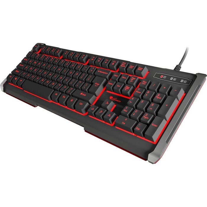Keyboard/ Genesis Gaming Keyboard Rhod 400 RGB RULayout with RGB ...