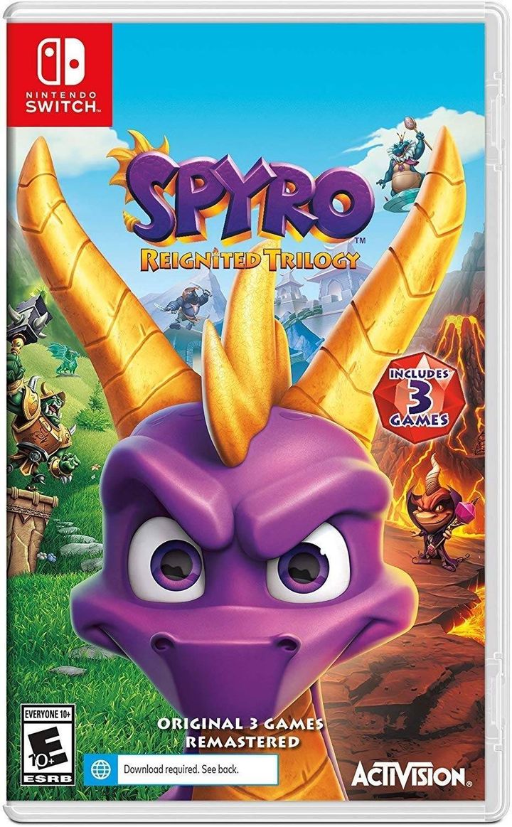 NINTENDO SWITCH SPYRO REIGNITED TRILOGY - Extra.ge