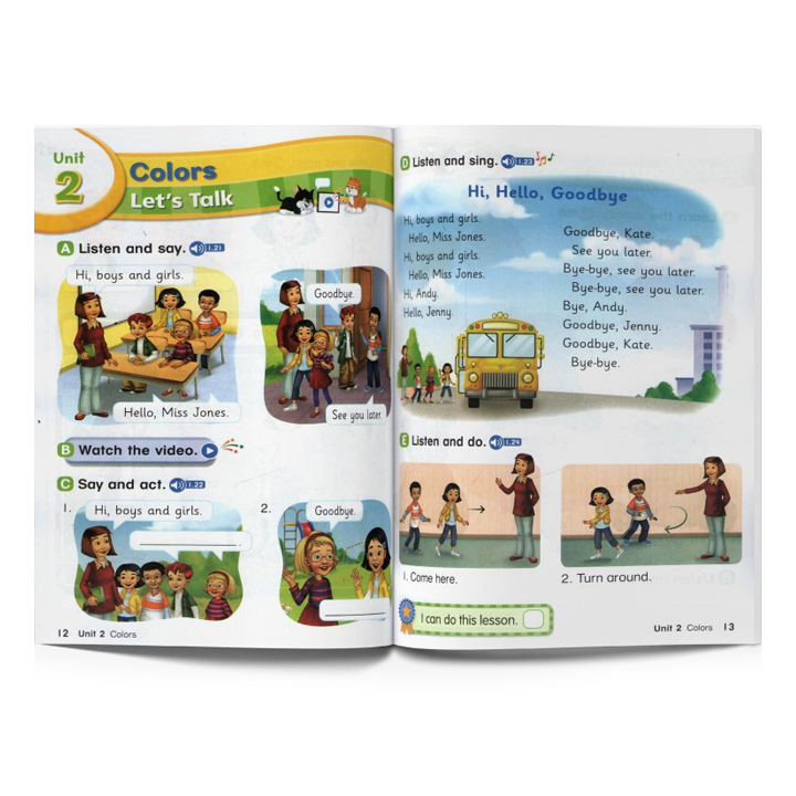 Let's Go Begin 2. Student Book and Workbook (5th Edition) - Extra.ge