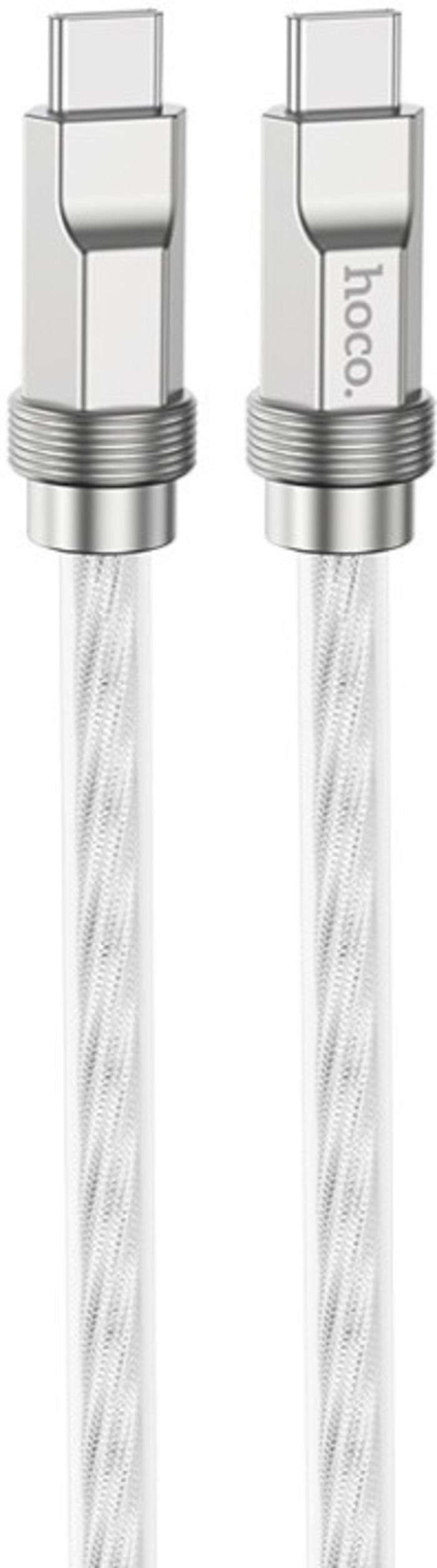 Android/ Type - C / Hoco U113 Solid 100W silicone charging data cable ...