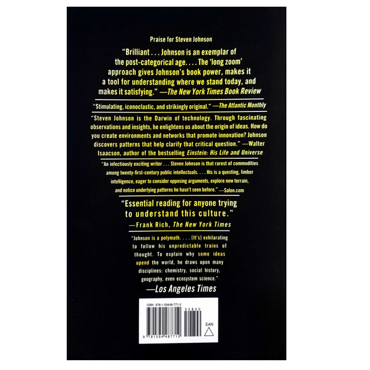Where Good Ideas Come From. The Natural History of Innovation - Extra.ge