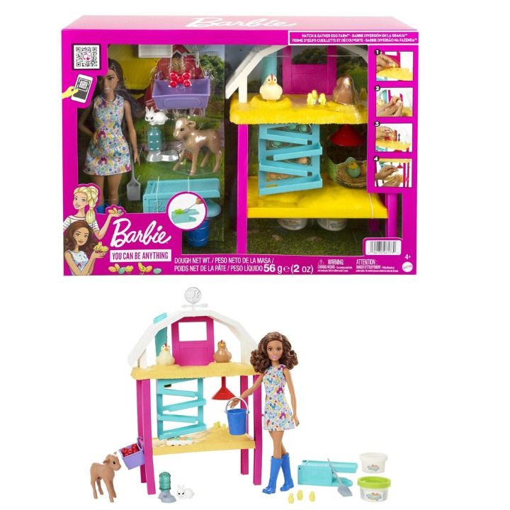 Mattel Barbie ბარბის თოჯინა ფერმით - Extra.ge