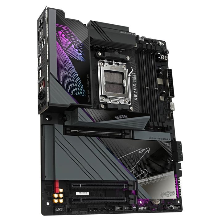 GIGABYTE X870E AORUS MASTER sAM5 X870 დედა დაფა - Extra.ge