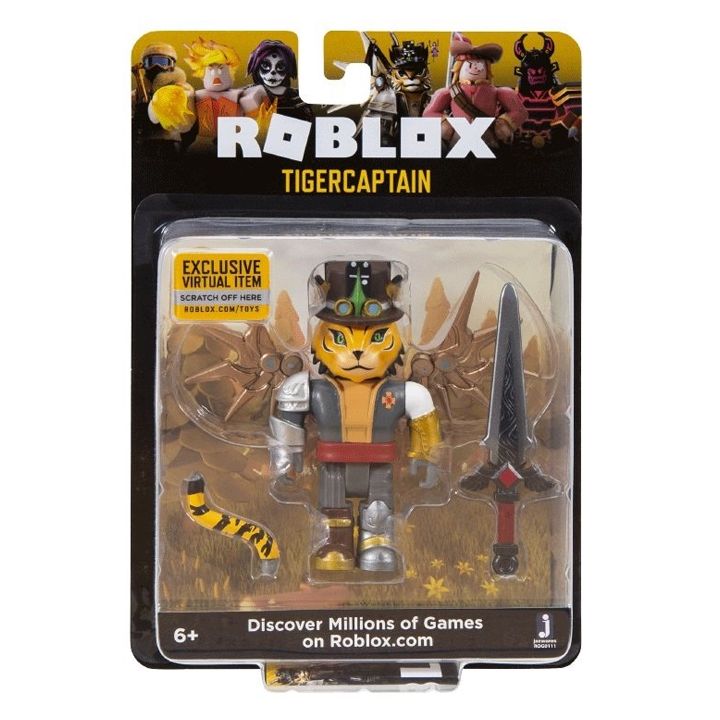 Jazwares სათამაშო ფიგურა Roblox Tiger Captain - Extra.ge