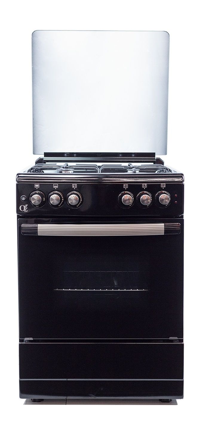 Gas Cooker/ Oz/ Oz OM 6040 BL / OCourved60X60 Coocker, 4Gas, Oven ...