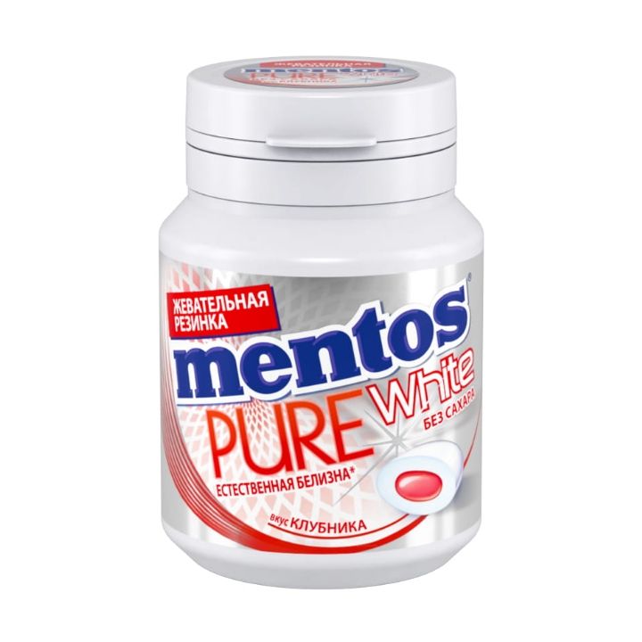 Mentos საღეჭი რეზინი მარწყვის არომატით 54 გრ Extra Ge 151090