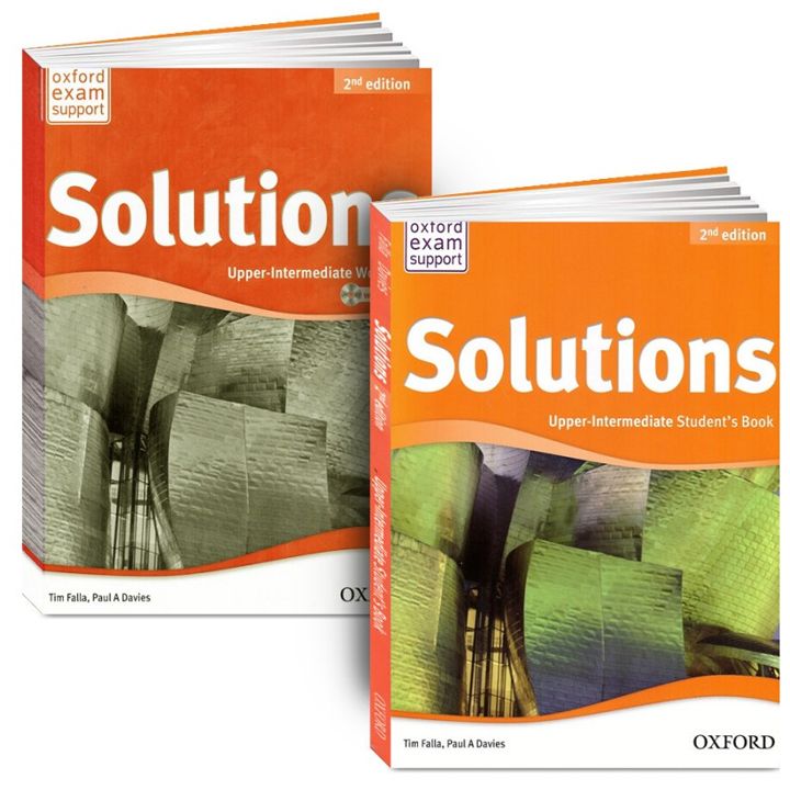 Solutions: Upper-Intermediate (book + workbook+CD) - Extra.ge