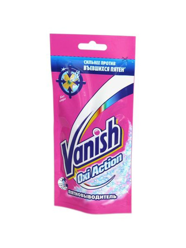 Vanish ლაქების და ჭუჭყის ამომყვანი სითხე ფერადი 100მლ - Extra.ge - 826047
