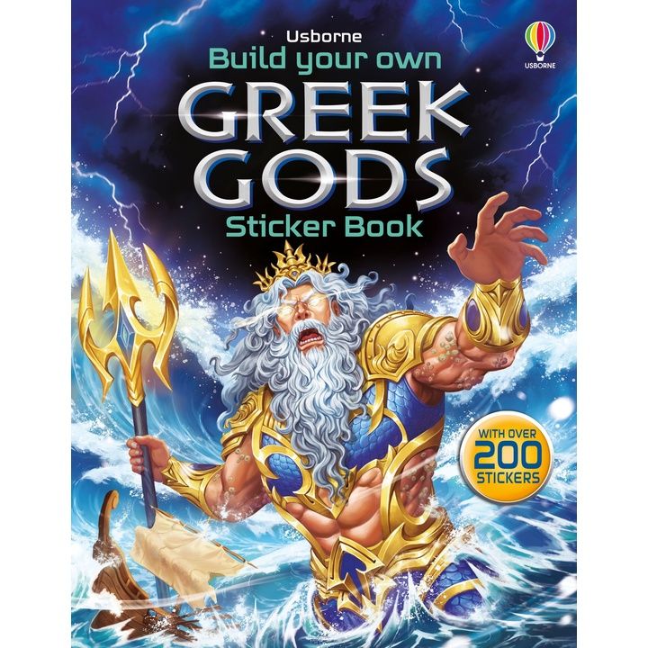 Build your own GREEK GODS სტიკერების წიგნი - Extra.ge
