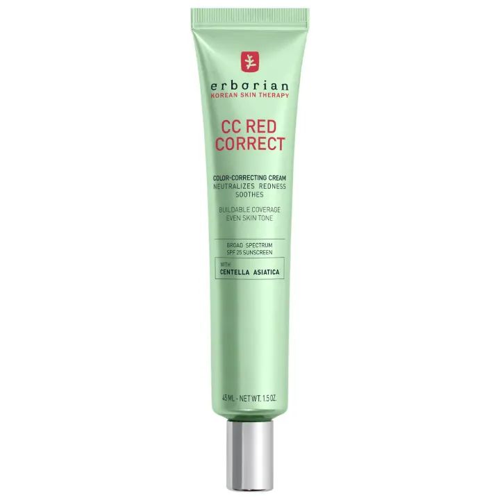 Erborian CC Red Correct Green Color-Corrector SPF25 45მლ CC კრემი ...