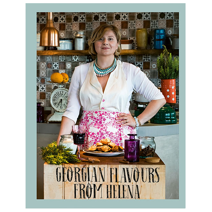 ბიბლუსი ჰელენას კულინარიული წიგნი Gergian Flavours From Helena