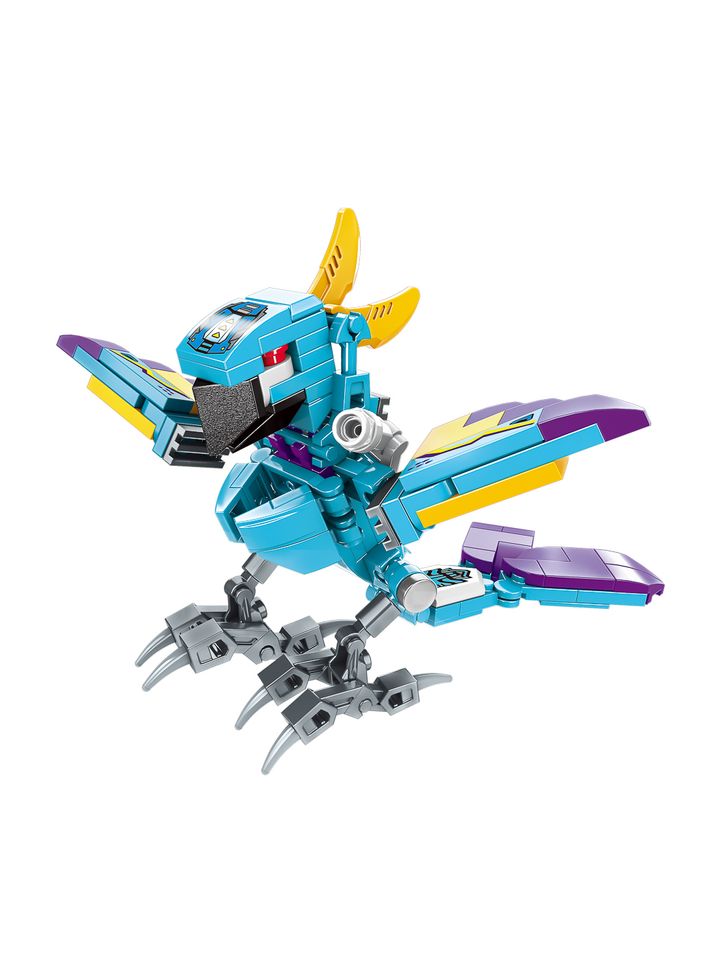 ასაწყობი სათამაშო/Machine Armour Beast Cube Building Blocks (Parrot ...