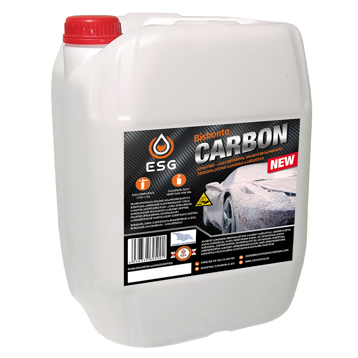 ESG Biskonto CARBON ავტომობილის უნივერსალური სარეცხი საშუალება 24 კგ - Extra.ge