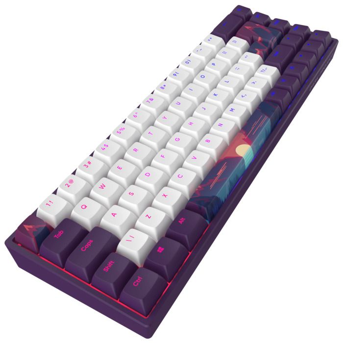 Keyboard/ Dark Project 68 Sunrise RGB ANSI Layout EN - Extra.ge - 881635
