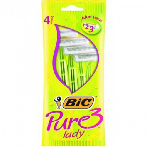 ერთჯერადი საპარსი Bic Pure Lady 4 ც Extra Ge 271703