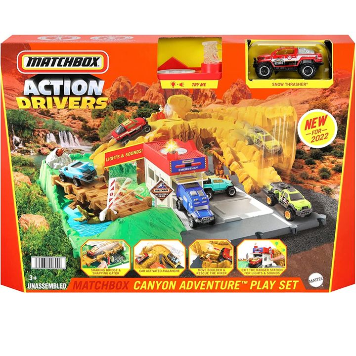 Mattel Matchbox "Saving Mountain" სათამაშო მანქანები - Extra.ge - 754366