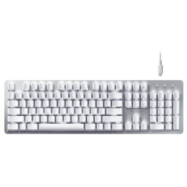Razer Gaming Keyboard Pro Type Orange Switch WL/BT/USB US LED, White ...