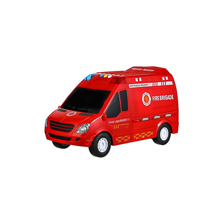 Big Vehicle With Sound Light And 6 Small Cars Set big-vehicle-with-sound-light-and-6-small-cars-set